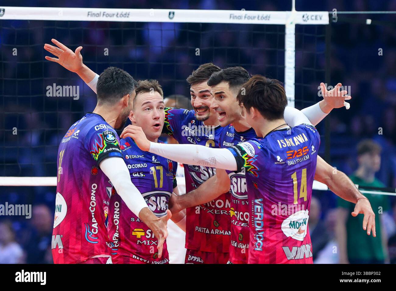 Lodz, Poland. 16th May 2025. CEV Champions League Volley Final Four ...