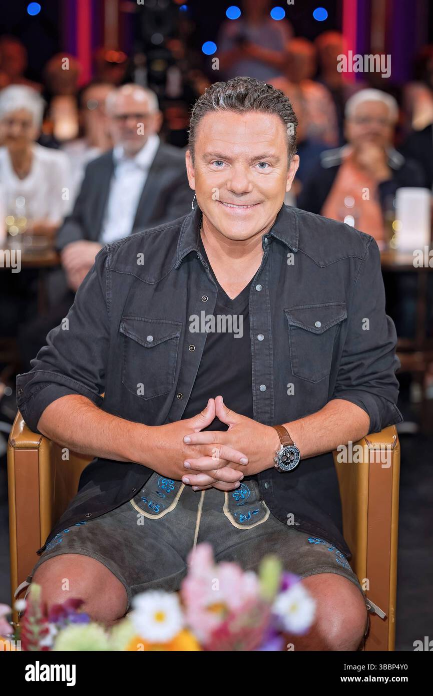 MDR - Riverboat. Moderator Stefan Mross anläßlich der Aufzeichnung der ...