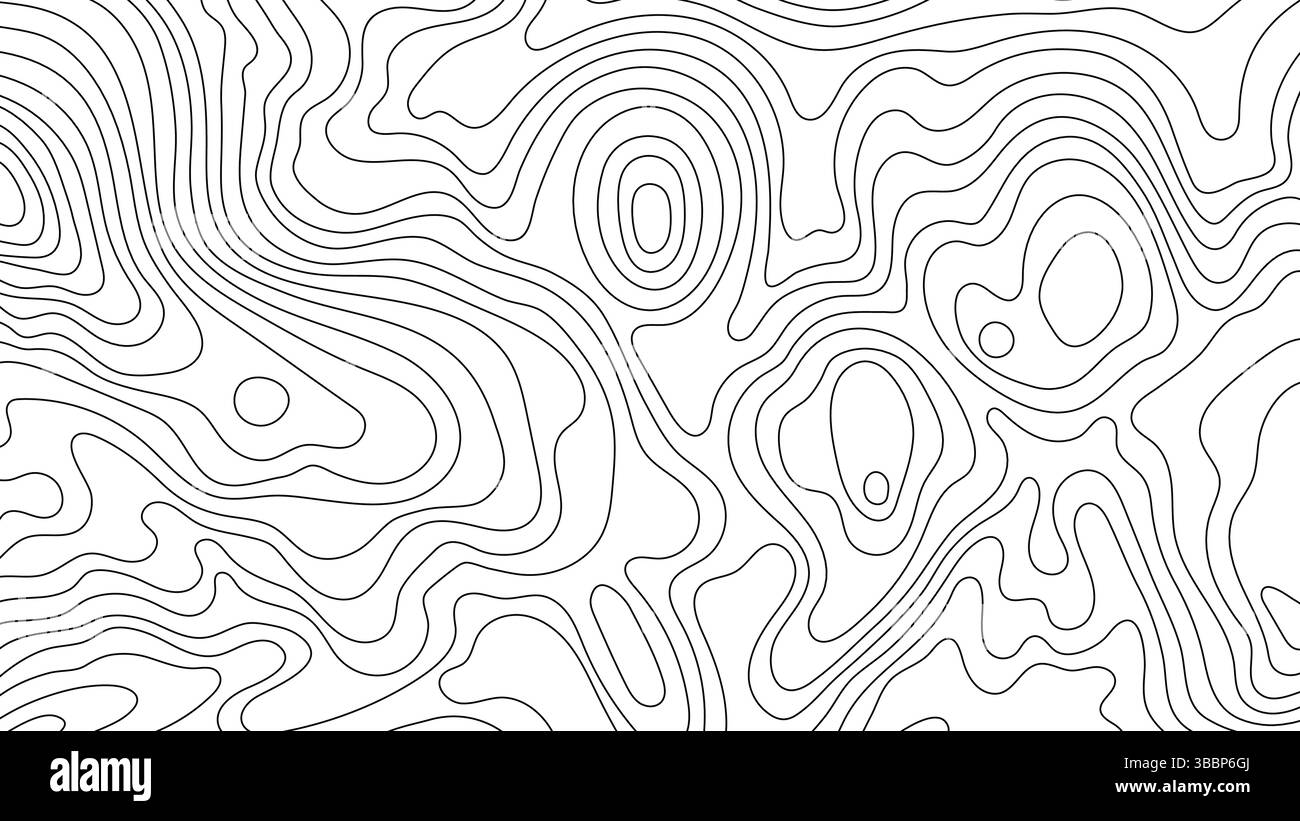 Abstract Geometric Topography Art Background Stock Vector Image & Art ...