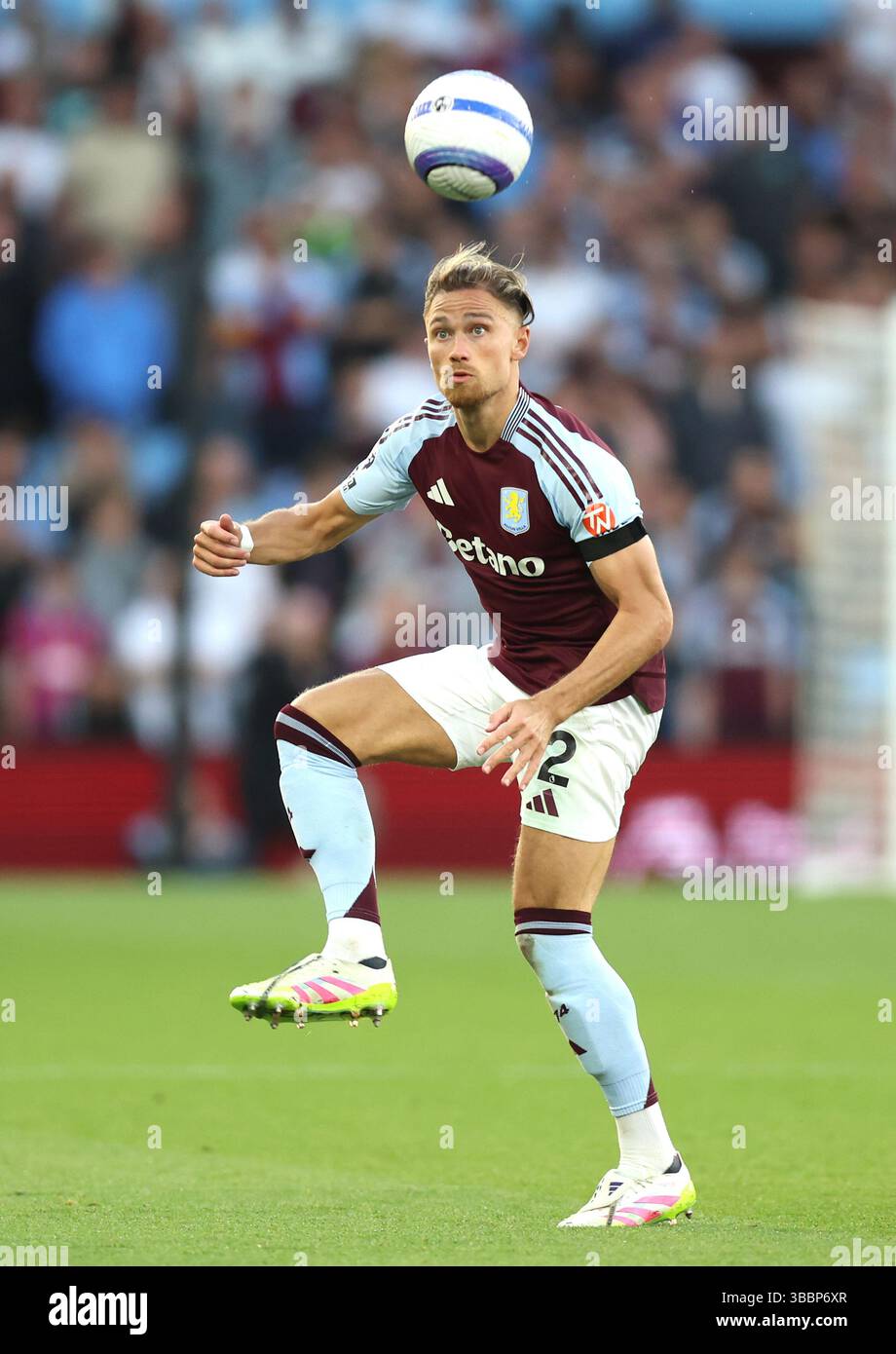 Aston Villa's Matty Cash in action during the Premier League match at ...