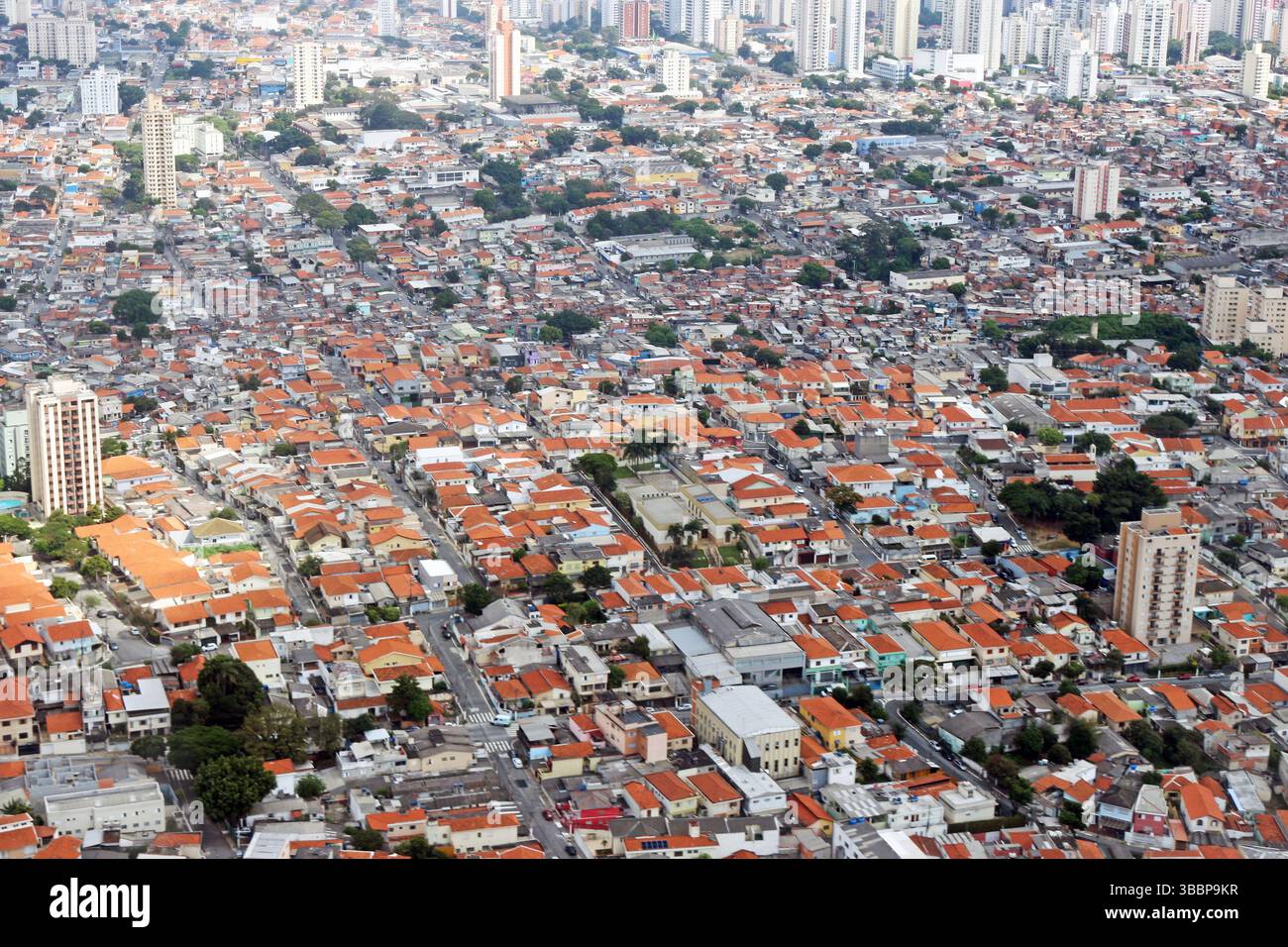 Aerial view of São Paulo - One of the largest cities in the world Stock ...