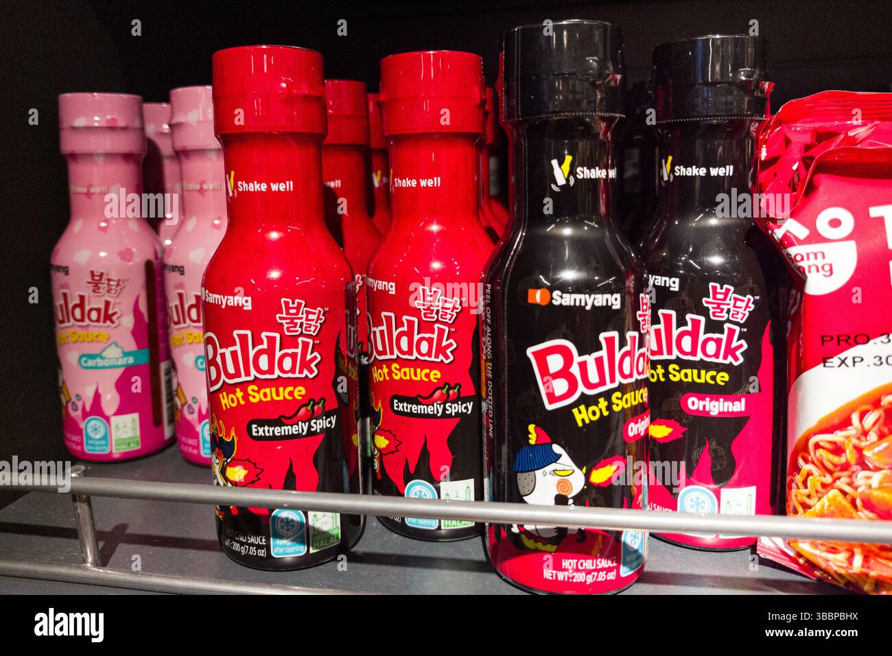 Minsk, Belarus - April 28, 2025: Shelves showcase a vibrant collection ...