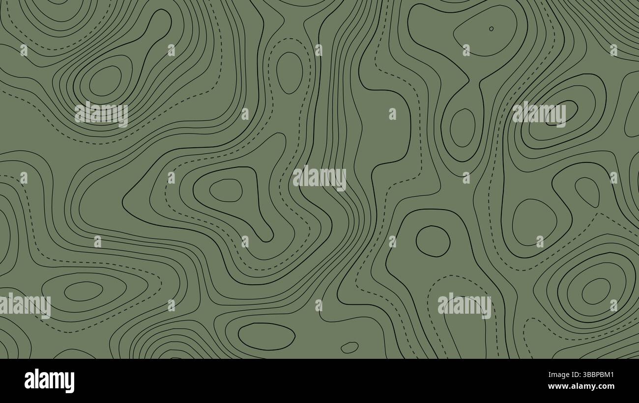 Forest Green Mapping Illustration Background Stock Vector Image & Art ...