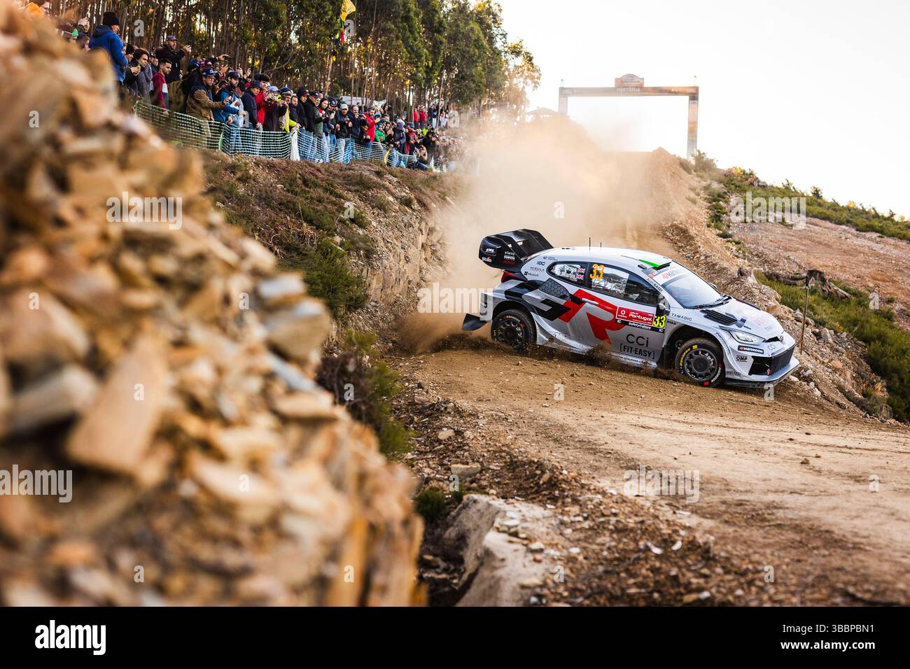 33 Elfyn EVANS, Scott MARTIN, Toyota GR Yaris Rally1, action during the ...