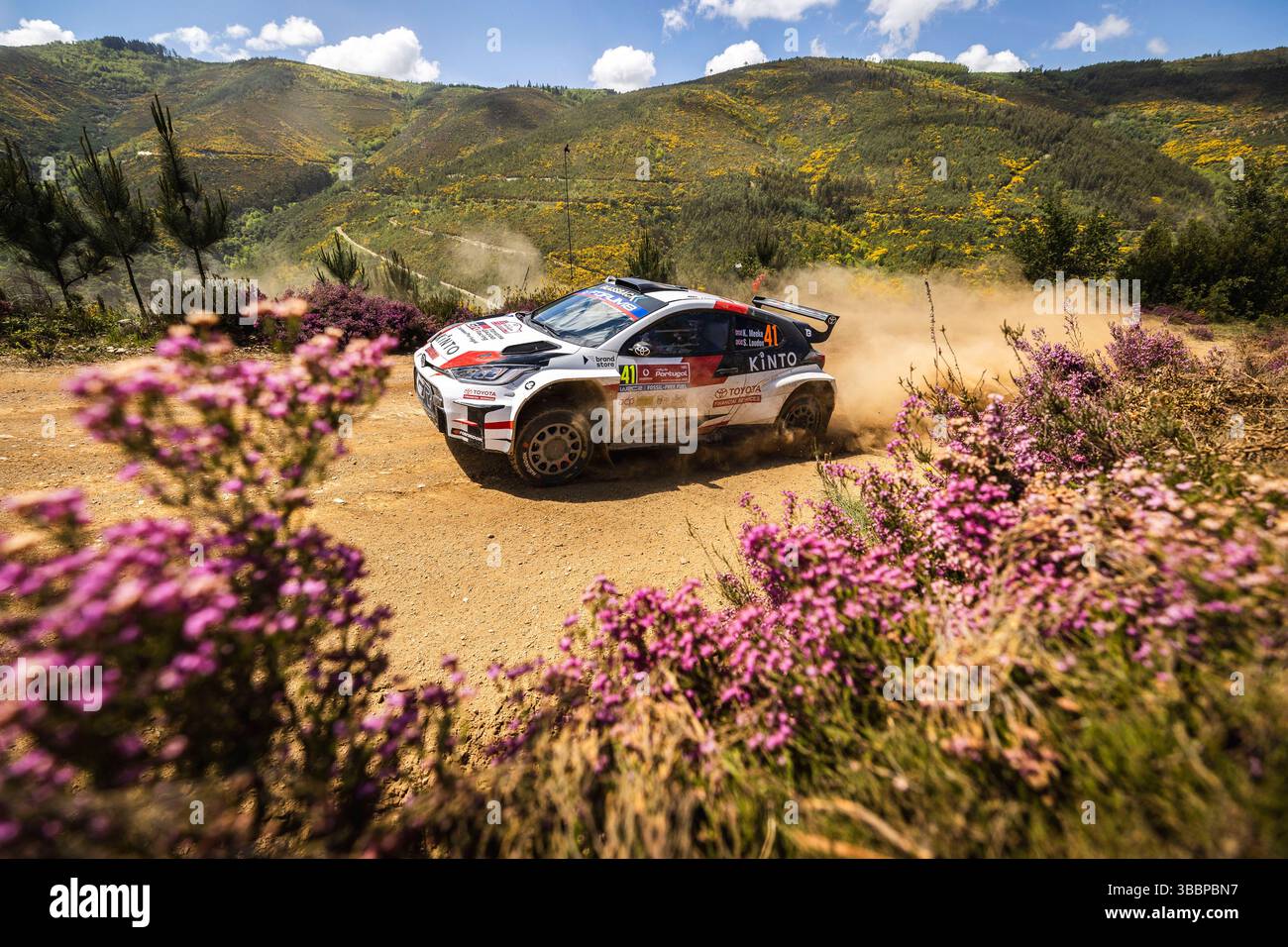 41 Kris MEEKE, Stuart LOUDON, Toyota Yaris Rally2, action during the ...