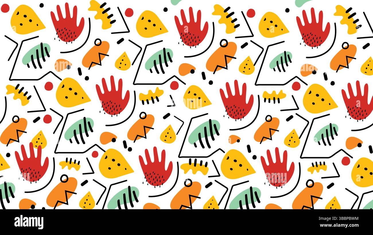 Colorful shapes expressive faces hi-res stock photography and images ...