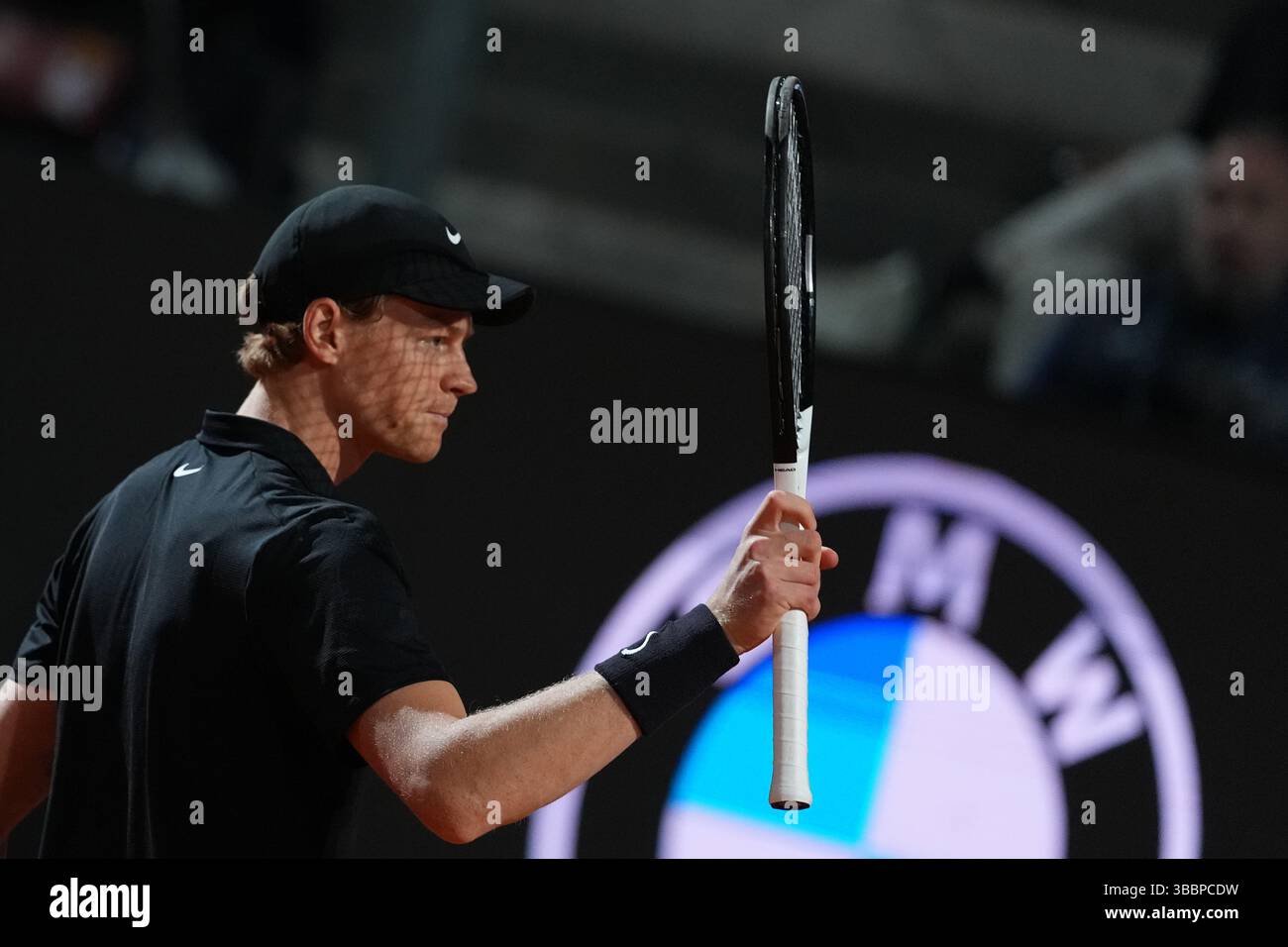 Roma, Italia. 16th May, 2025. Jannik Sinner (ITA) during Semi-final round against Tommy Paul ...