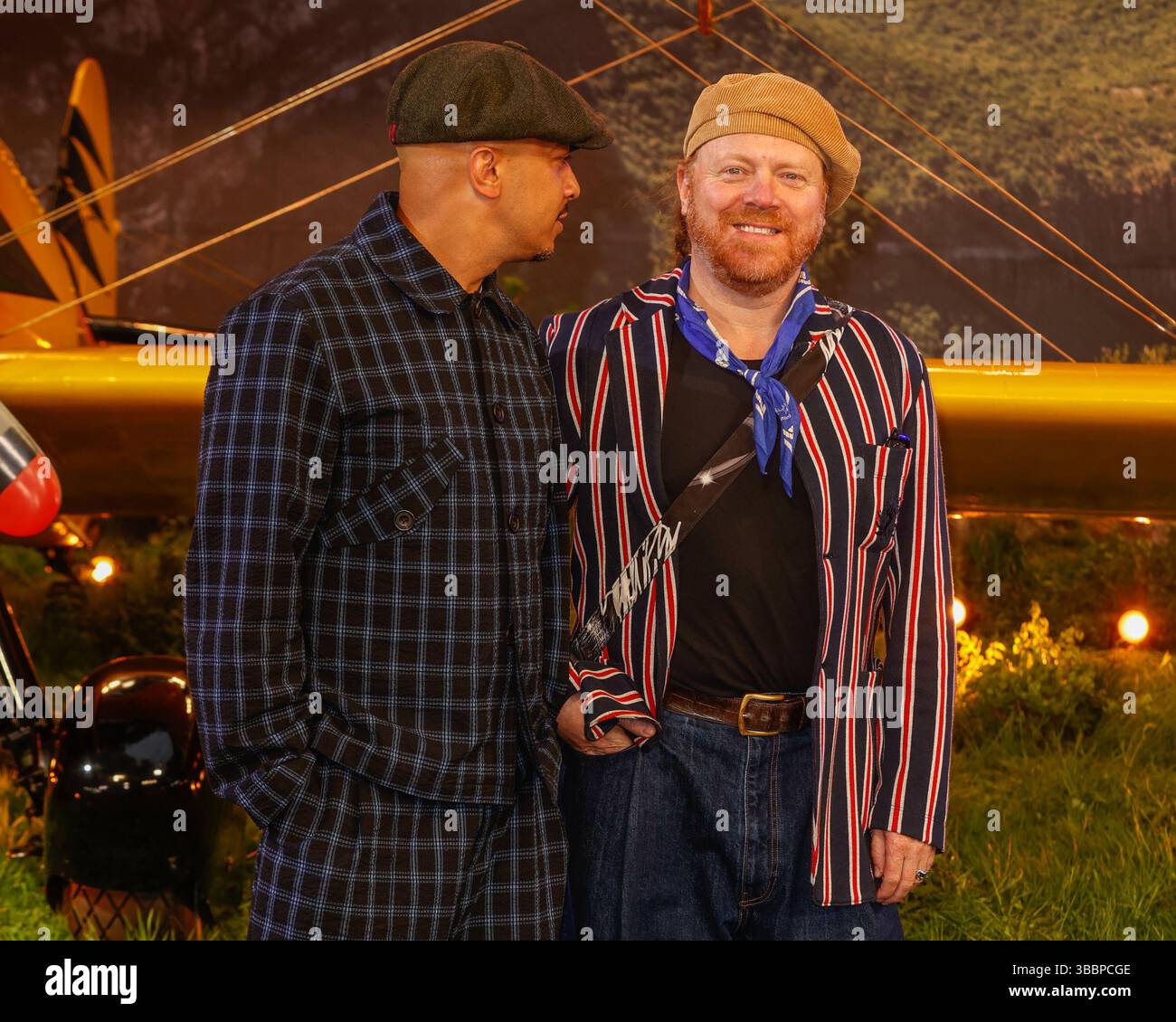London, UK. 15th May, 2025. Jade Jones and Leigh Francis attend the ...