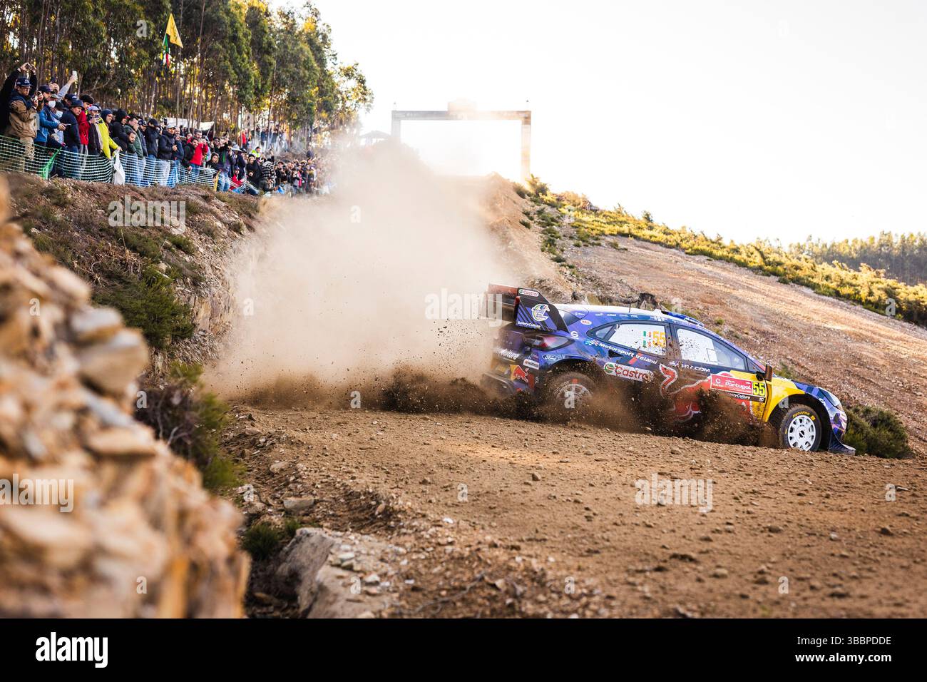 55 Joshua MCERLEAN, Eoin TREACY, Ford Puma Rally1, action during the ...