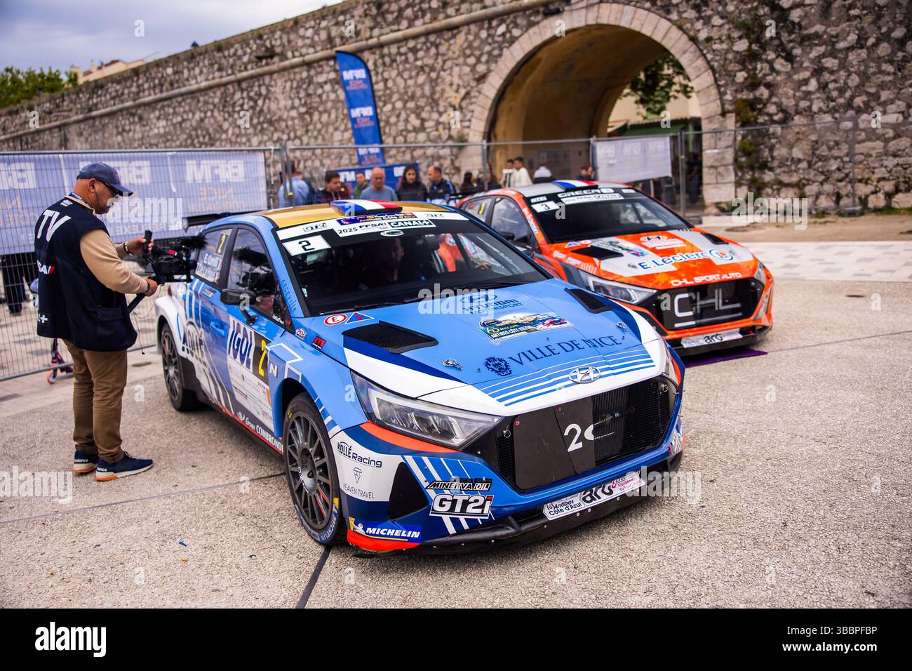 Antibes, France. 16th May, 2025. 02 CAMILLI Eric, DE LA HAYE Thibault ...