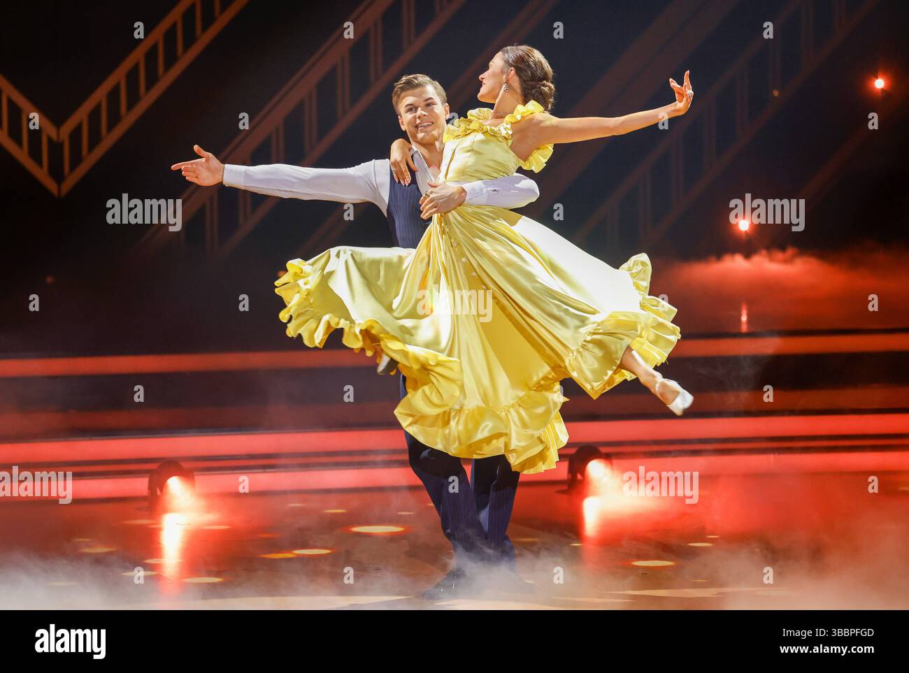 Cologne, Germany. 16th May, 2025. Taliso Engel, para-swimmer, and ...