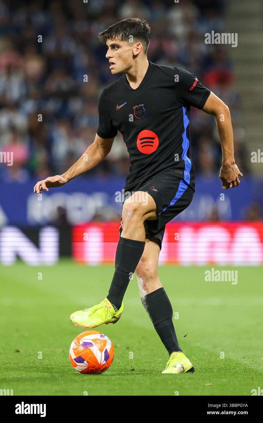 Barcelona, Spain. 15th May, 2025. Gerard Martin (35) of FC Barcelona ...