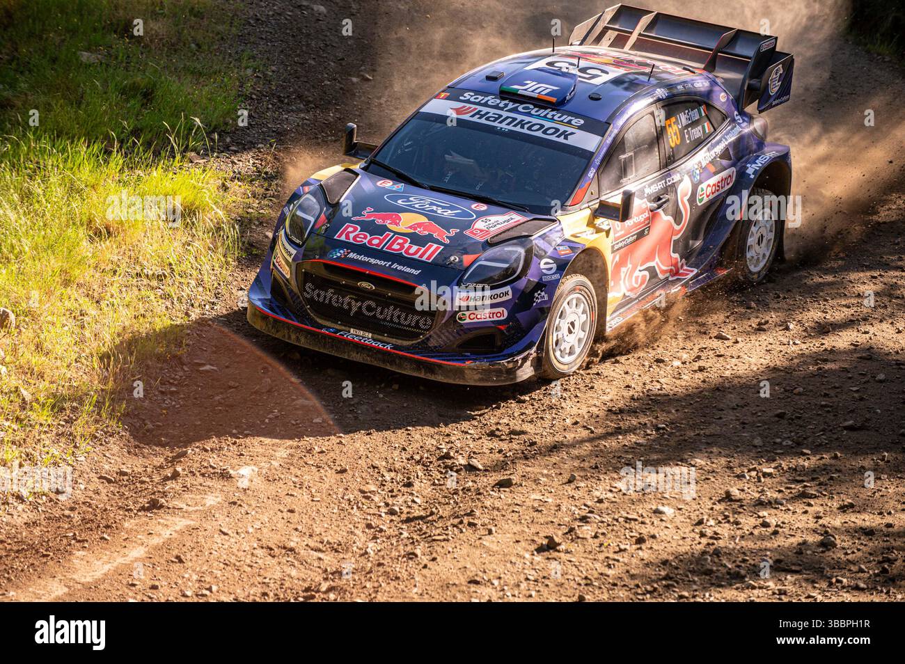 Joshua MCERLEAN (Irl),Eoin TREACY (Irl) on a FORD Puma Rally1 of a team ...