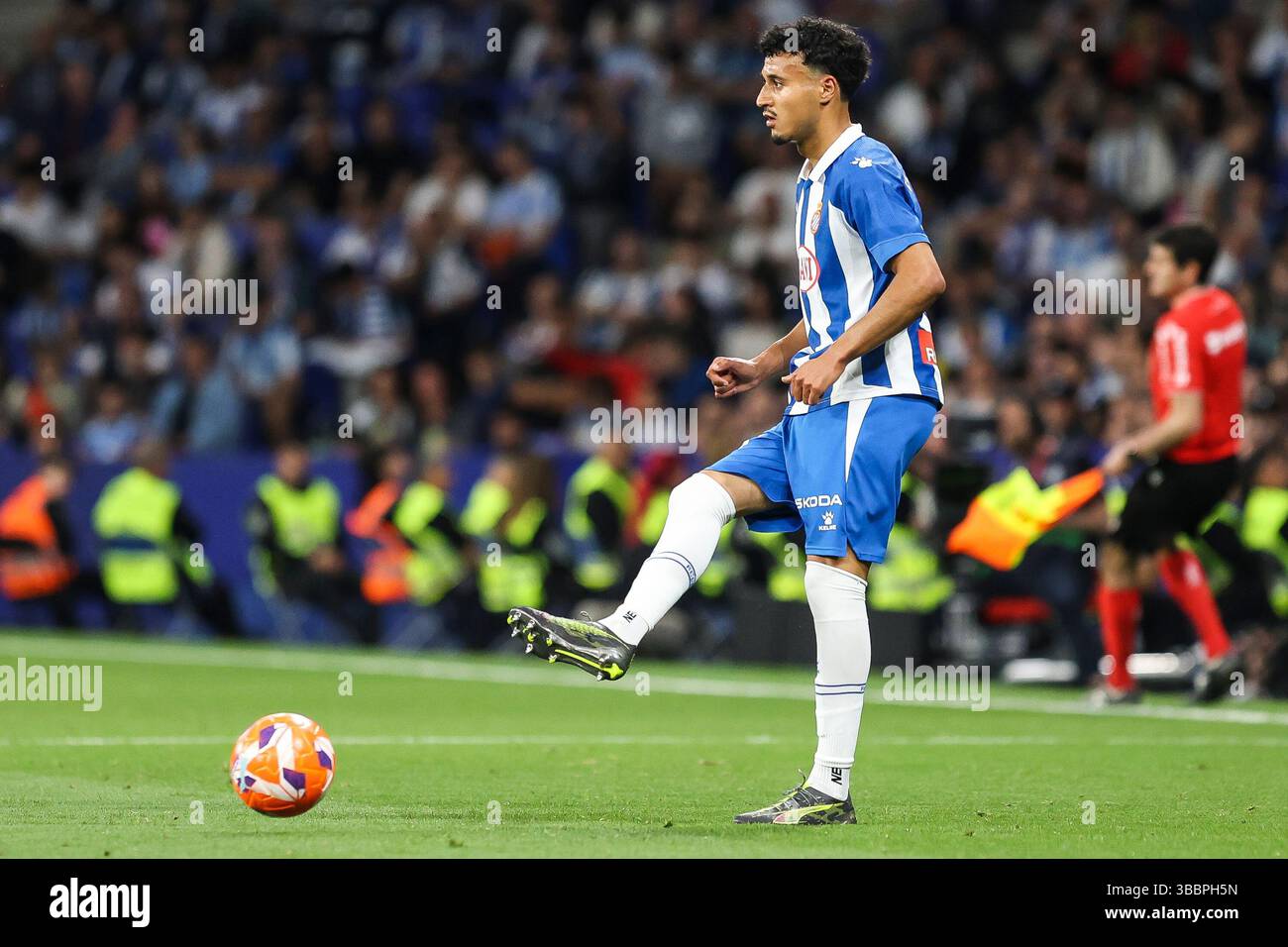 Barcelona, Spain. 15th May, 2025. Omar El Hilali of Espanyol seen ...