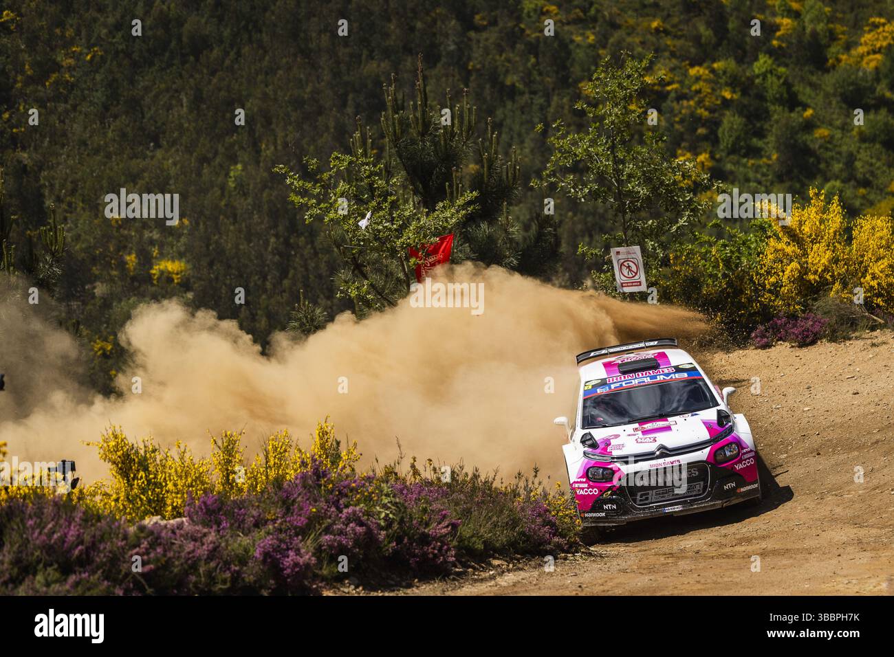 37 Sarah RUMEAU, Julie AMBLARD, Citroen C3 Rally2, action during the ...
