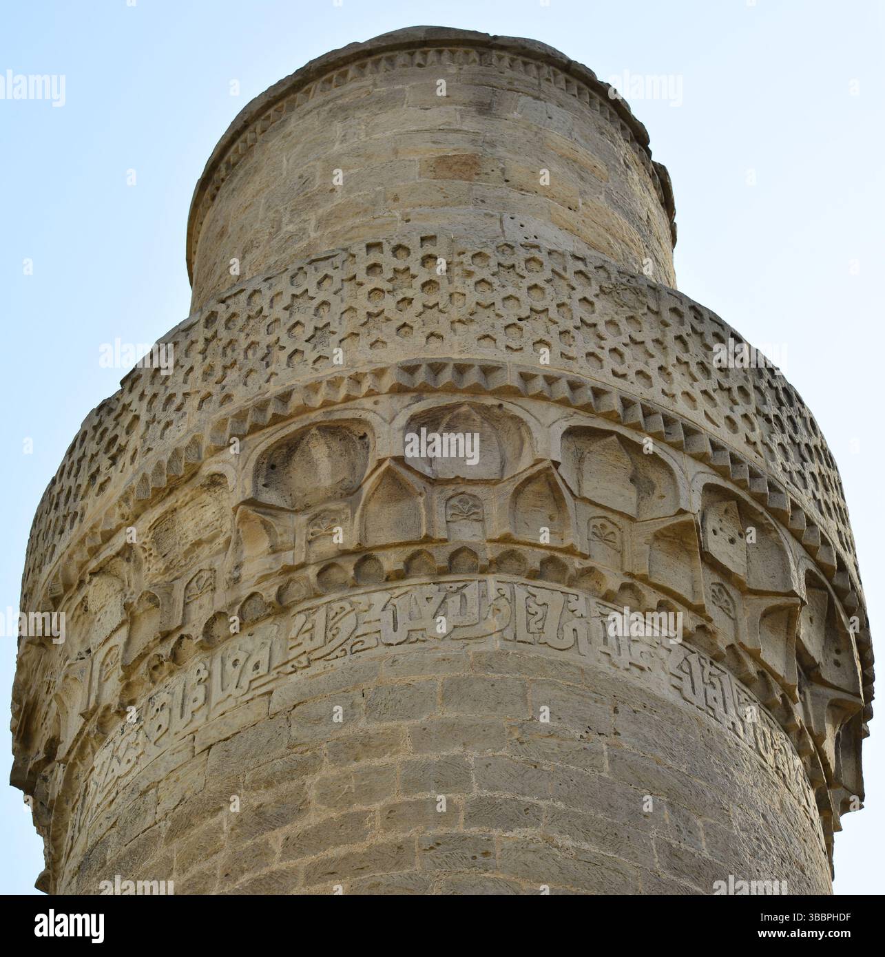 Masjid Muhammad, located in Baku, Azerbaijan, was built in the 11th ...