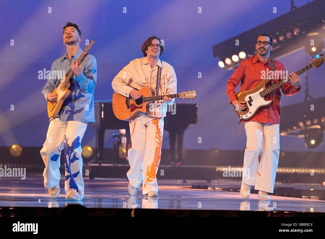NAPA from Portugal performs the song "Deslocado" during the dress ...