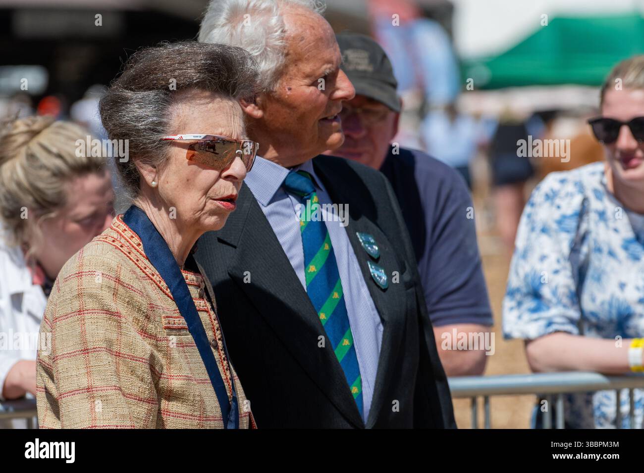 Princess Ann visits Devon County Show Stock Photo - Alamy