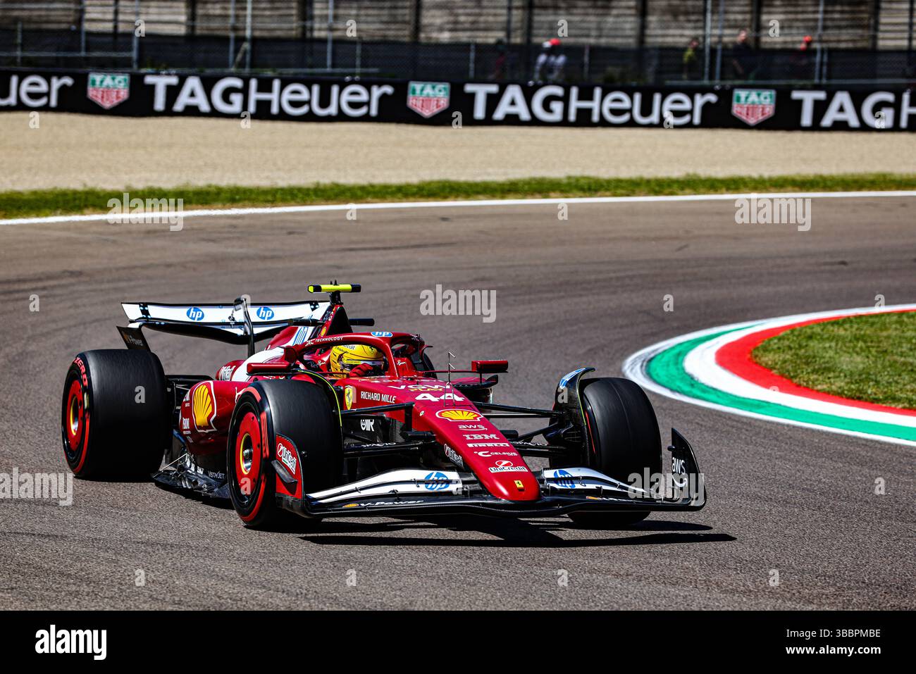 Lewis Hamilton (GBR) - Scuderia Ferrari - Ferrari SF-25 - Ferrari ...