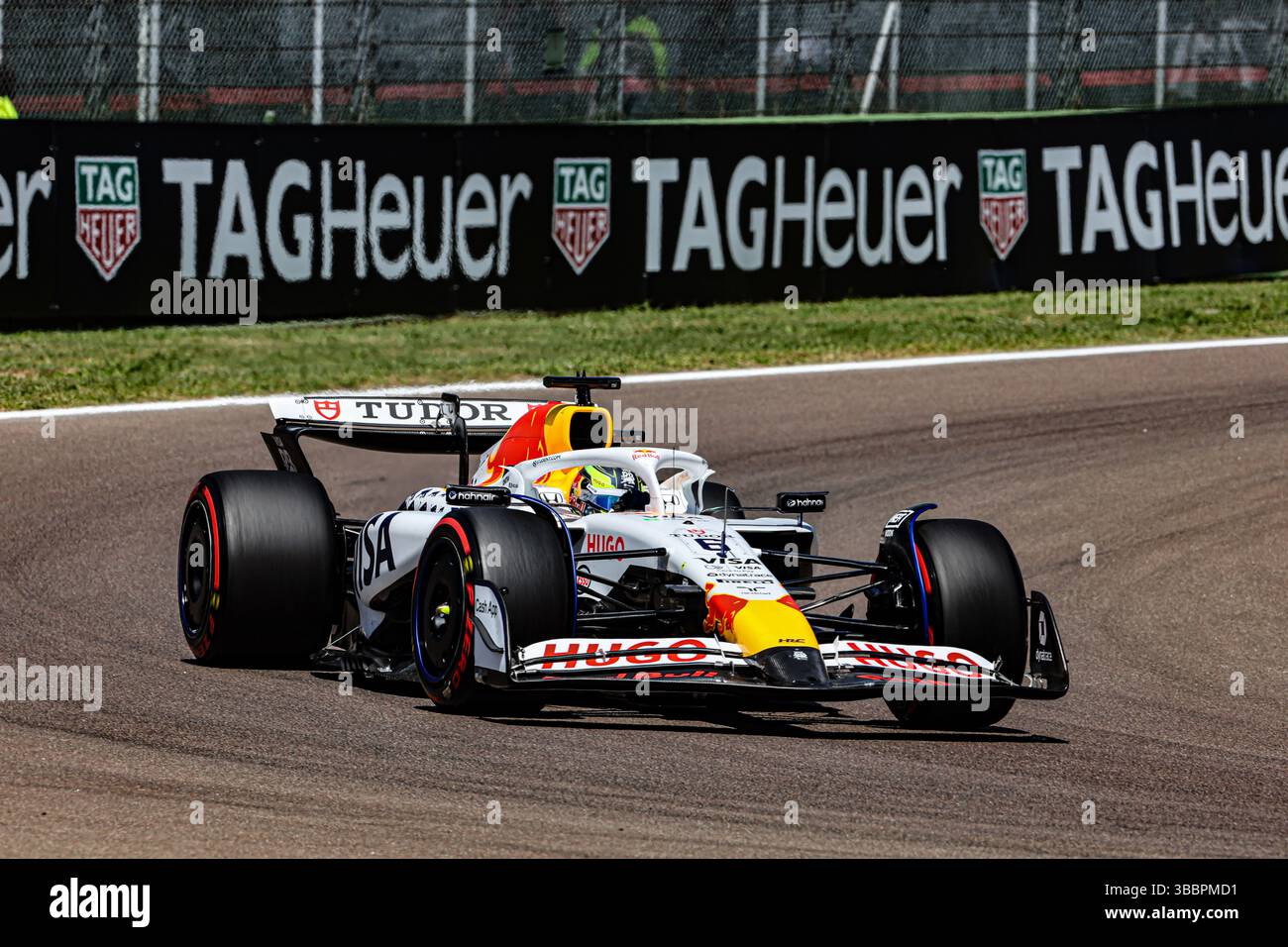 Isaac Hadjar (FRA) Visa Cash App RB F1 Team during Formula 1 AWS Gran ...