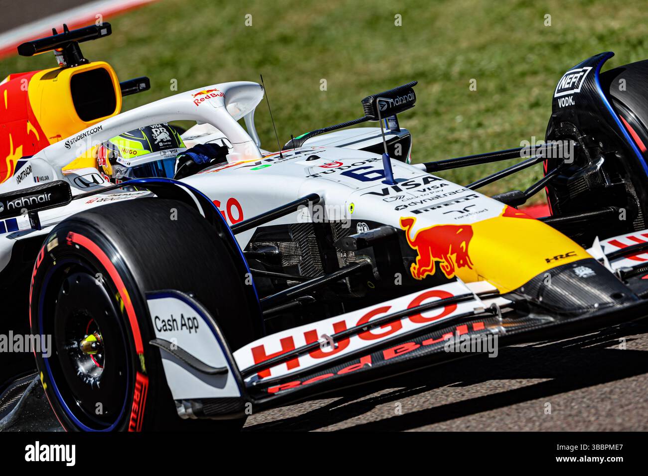 Isaac Hadjar (FRA) Visa Cash App RB F1 Team during Formula 1 AWS Gran ...