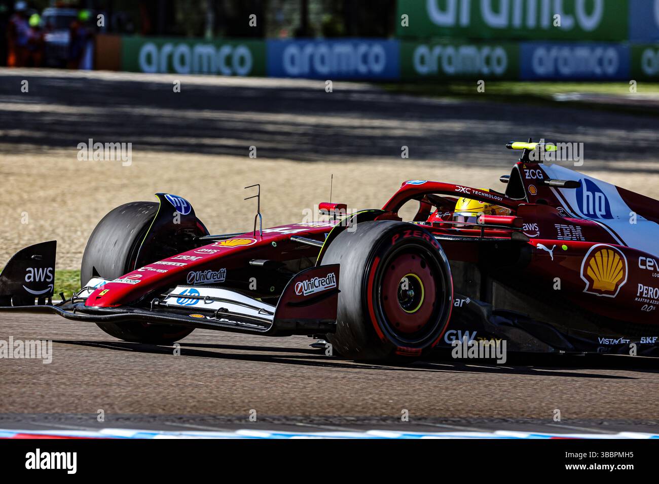 Lewis Hamilton (GBR) - Scuderia Ferrari - Ferrari SF-25 - Ferrari ...