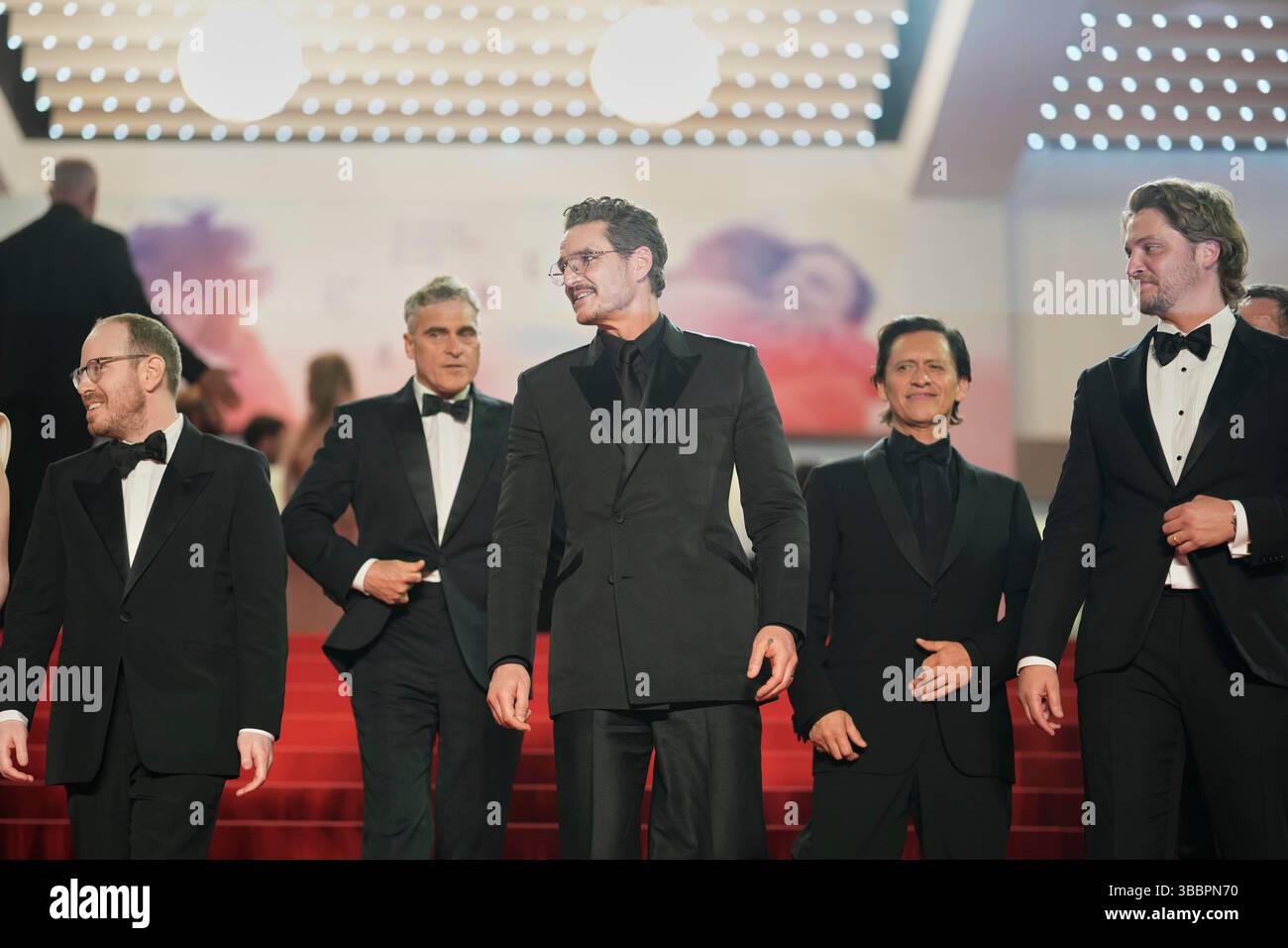 Director Ari Aster, from left, Joaquin Phoenix, Pedro Pascal Clifton ...