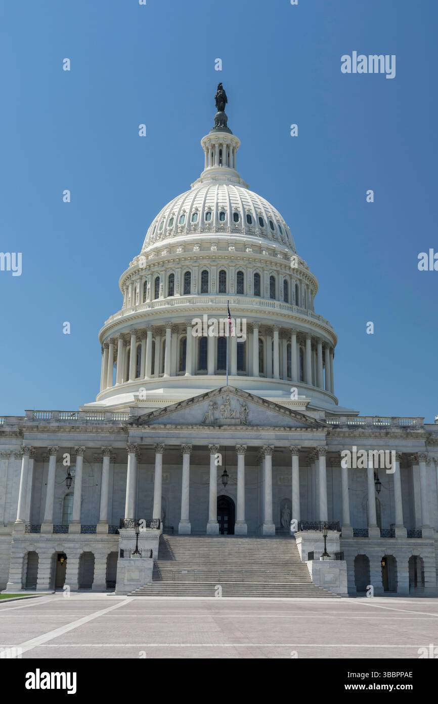 view of the Capitol Building, Washington D. C., USA, 28 April 2025 ...