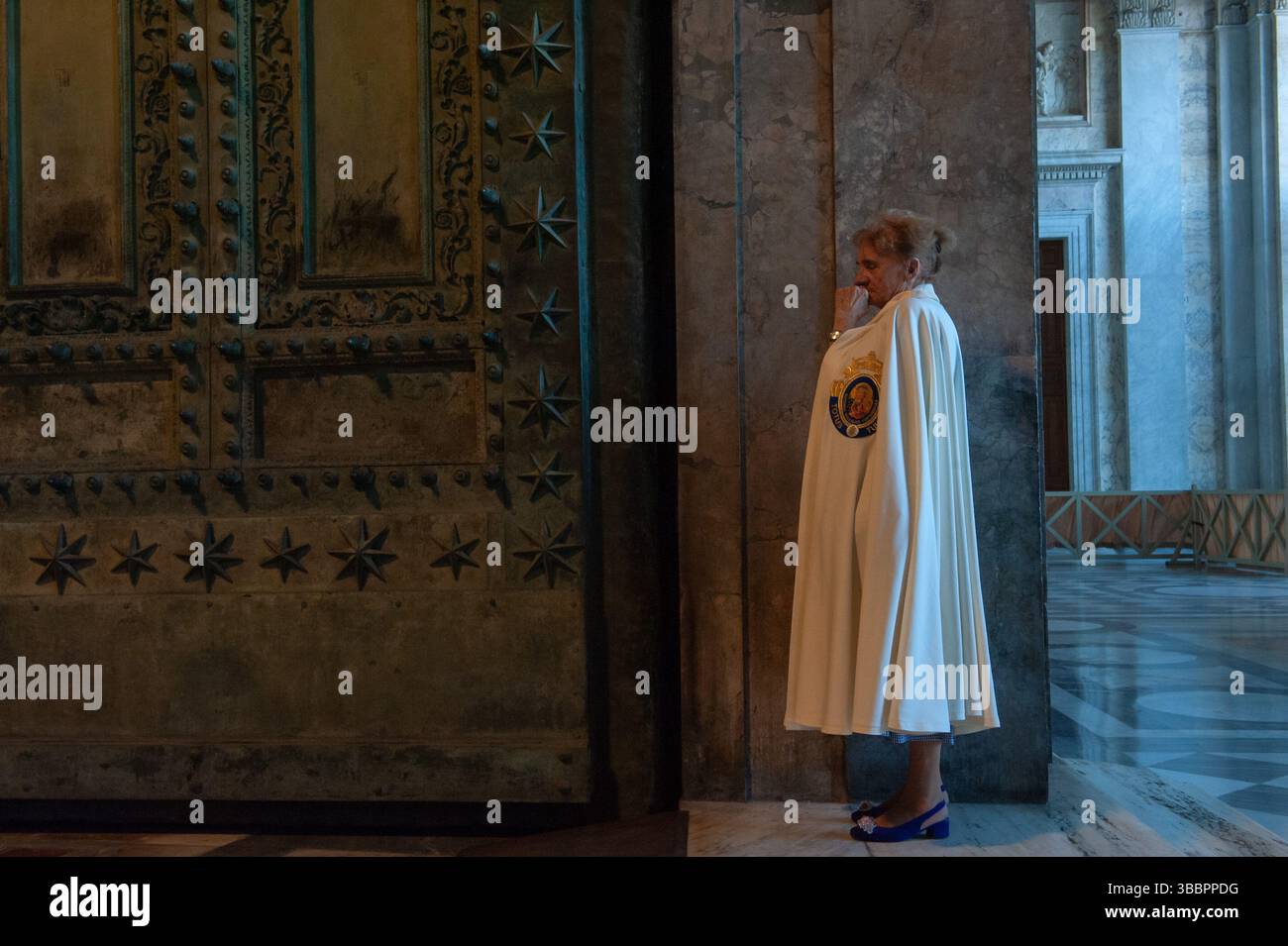 Rome, Italy May 16, 2025: Welcome meeting of Rome's brotherhoods to ...