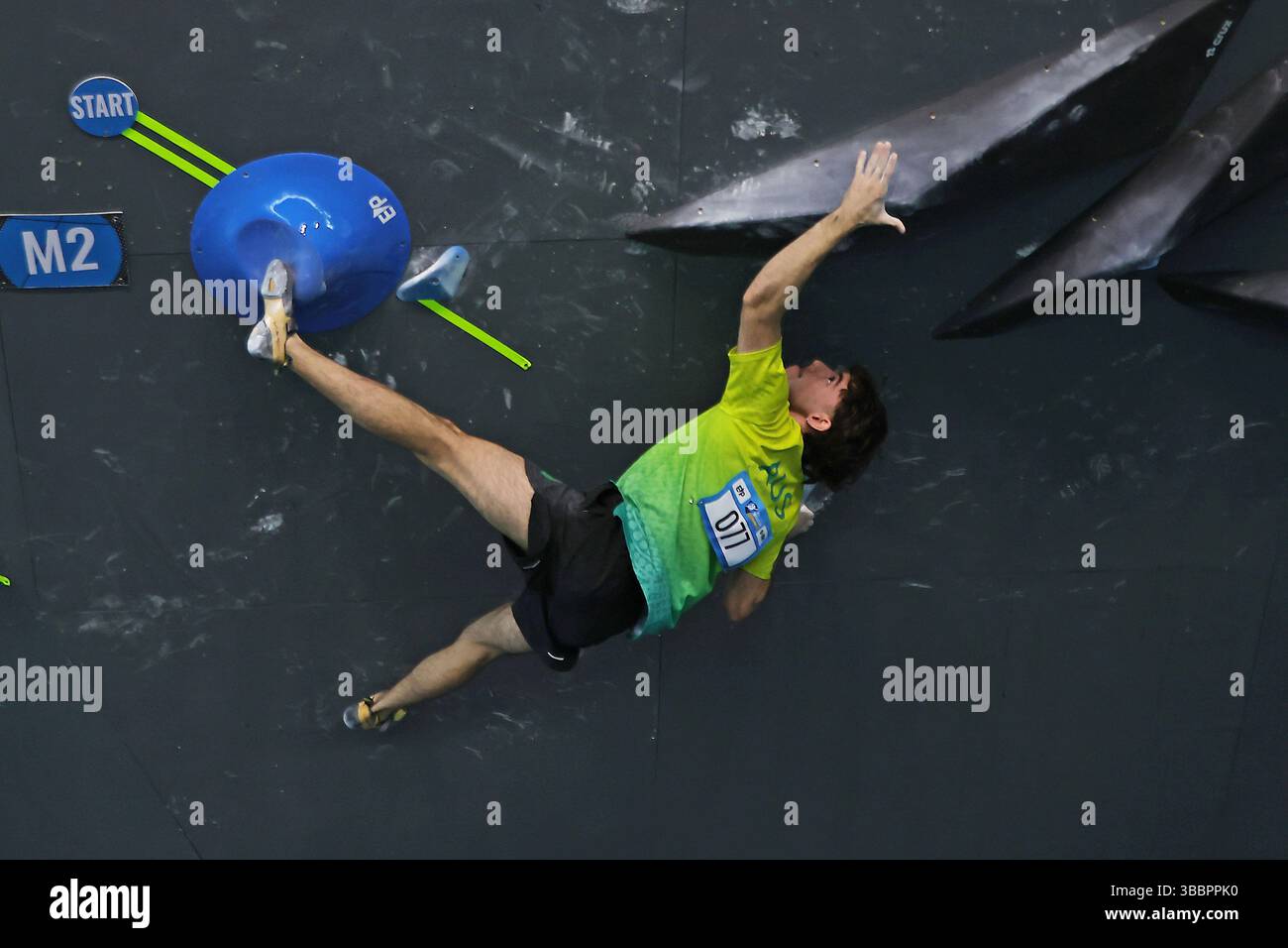 Curitiba, Brazil. 16th May, 2025. Dylan Parks from Australia competes ...