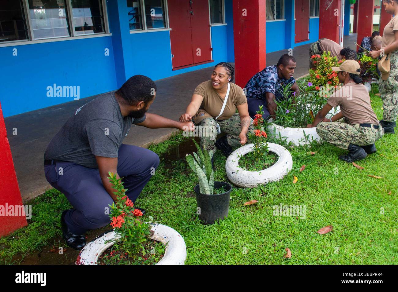 Fiji navy hi-res stock photography and images - Alamy