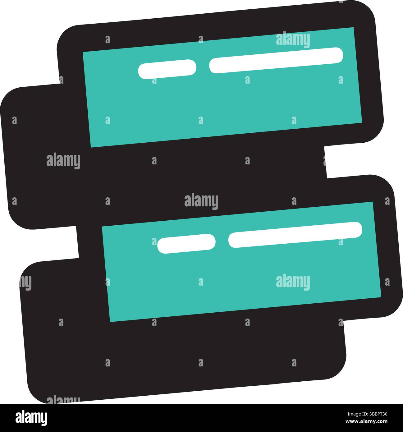 Blue equal math symbol. Vector illustration Stock Vector Image & Art ...