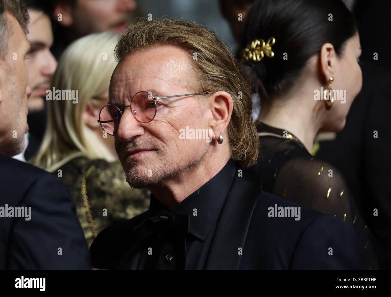 Cannes, France, 16th May, 2025. Bono arriving on the red carpet for the ...
