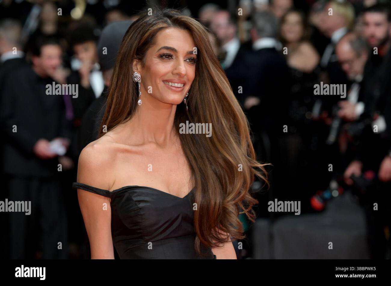 Cannes, France. 16th May, 2025. CANNES, FRANCE. May 16, 2025: Amal ...