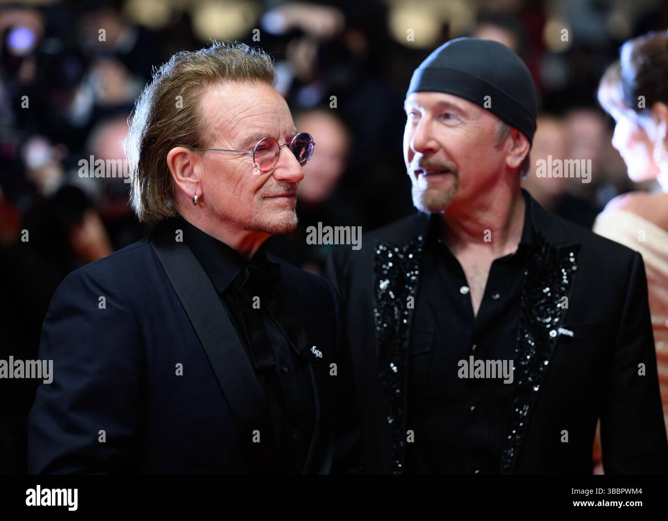 Cannes, France. May 16th, 2025. Bono and The Edge attending the Bono ...