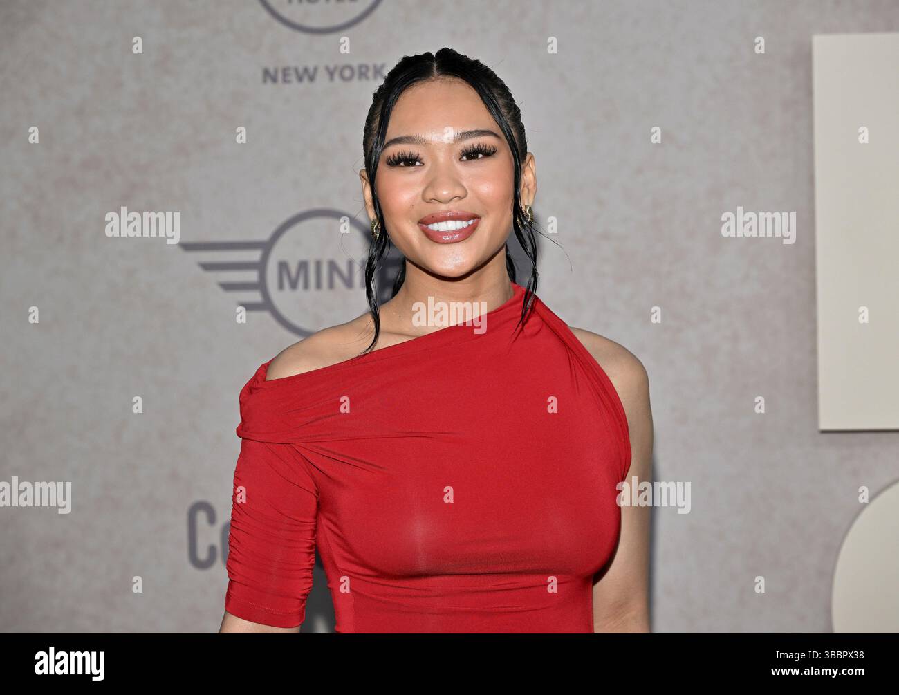 Sunisa Lee attends the Sports Illustrated Swimsuit Edition launch party ...