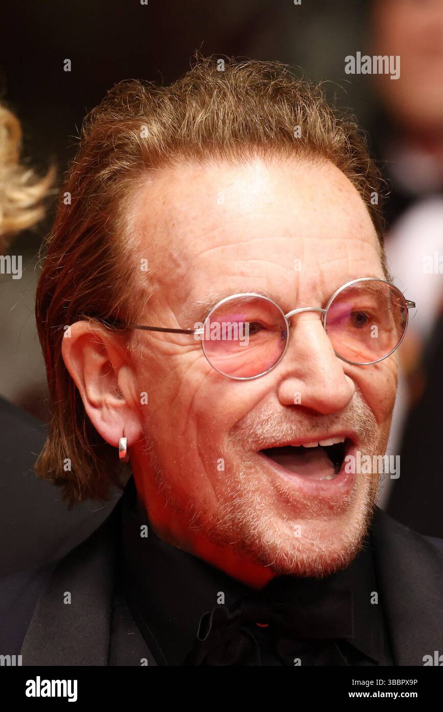 Cannes, France. 16th May, 2025. Bono attending the screening of Bono ...