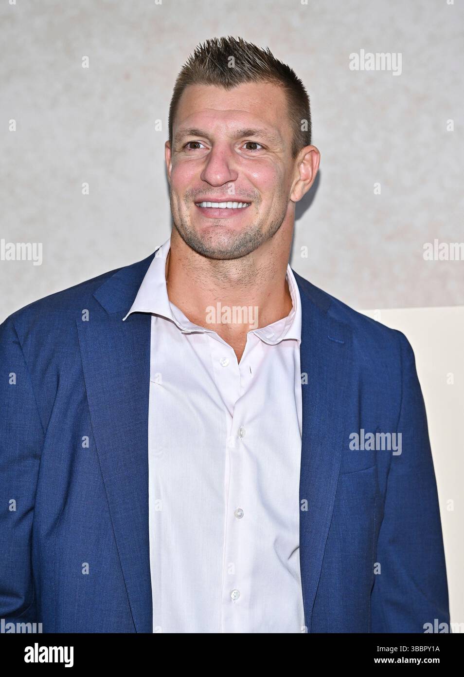 Rob Gronkowski attends the Sports Illustrated Swimsuit Edition launch ...