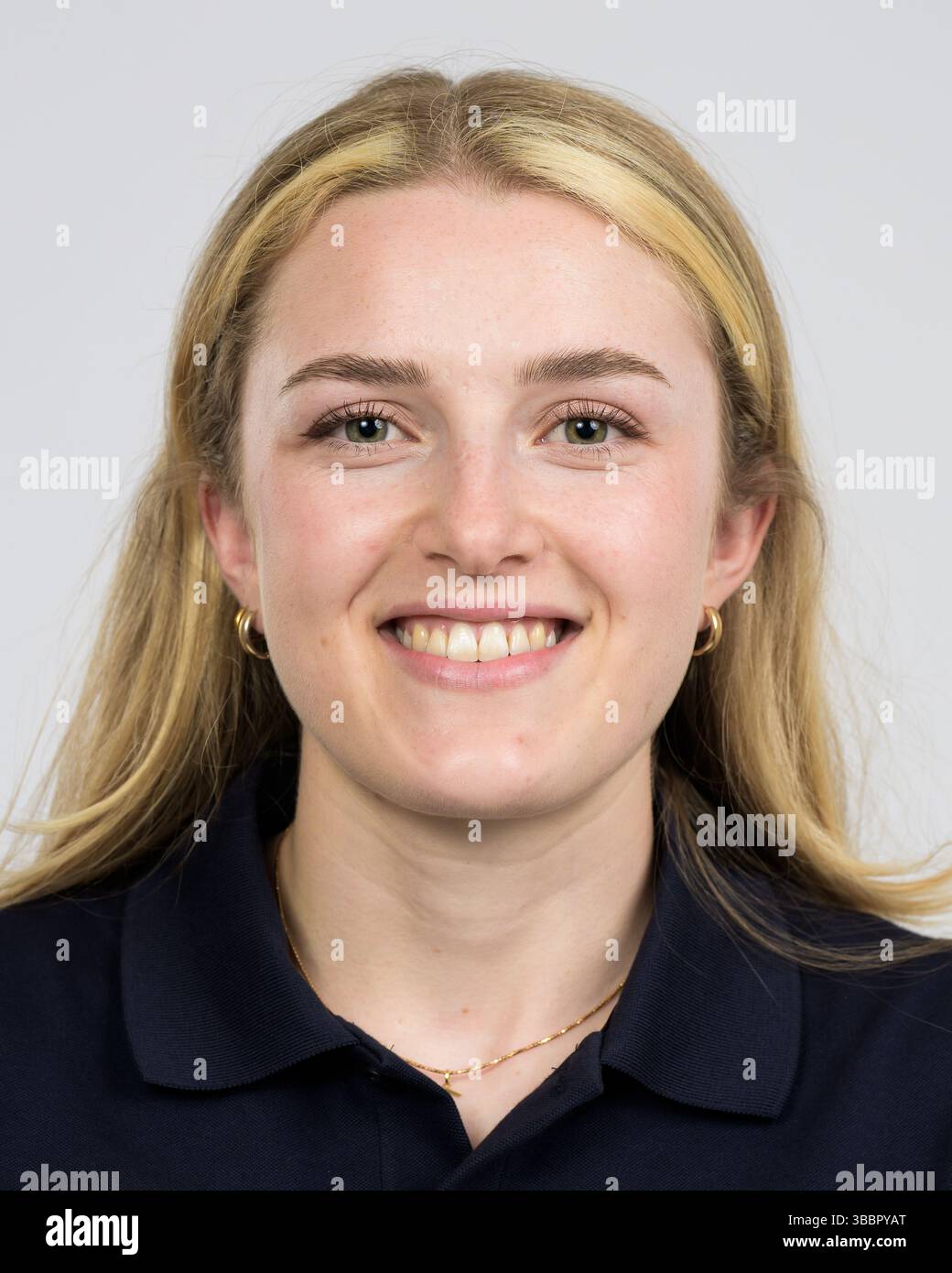 Ski jumping athlete Frida Westman of, Sweden. , . poses for a portrait ...