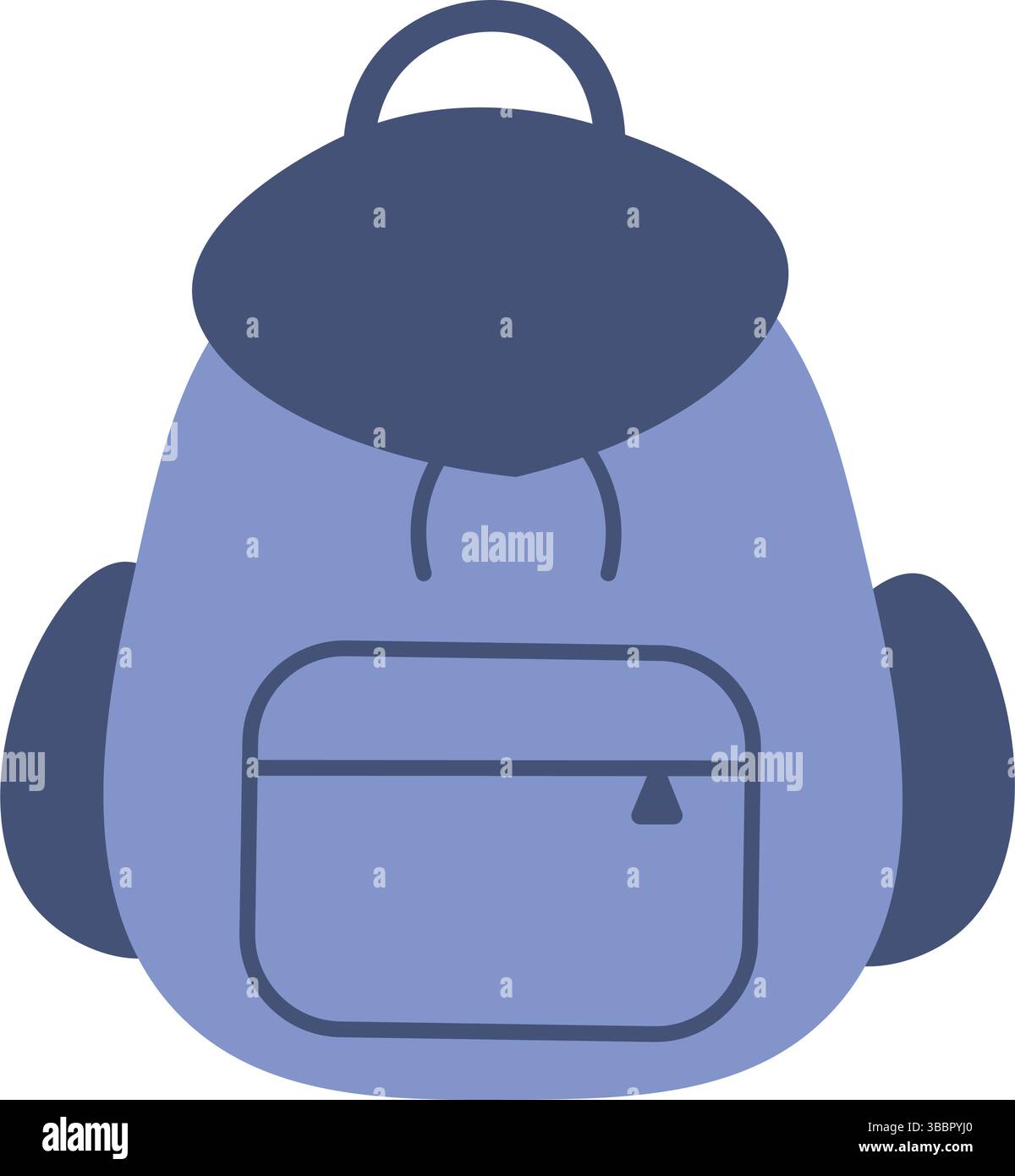 Blue school backpack icon. Vector illustration Stock Vector Image & Art ...
