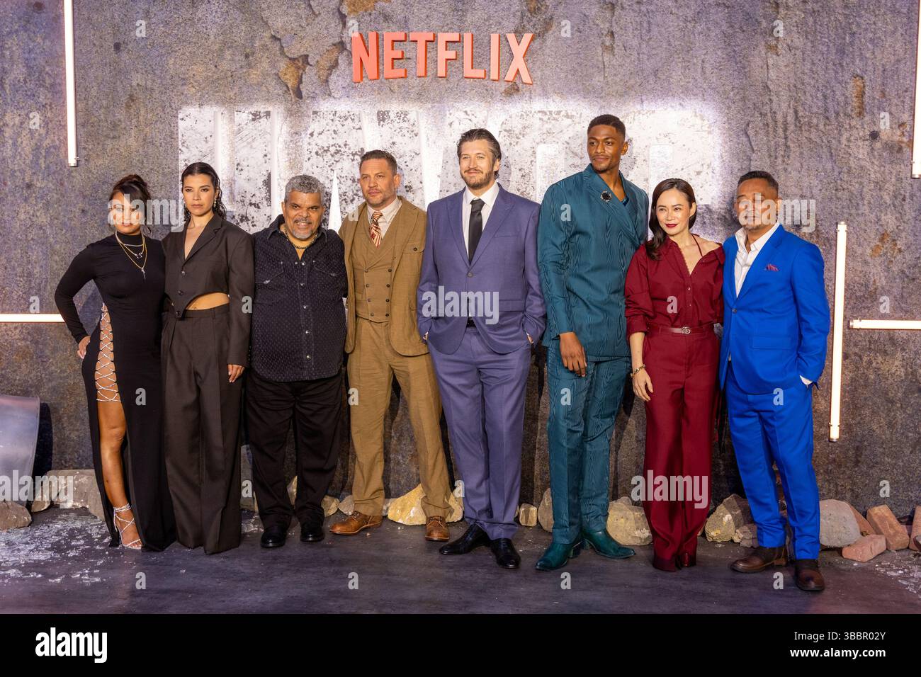 The film cast attend the Havoc World Premiere at the BFI IMAX in ...