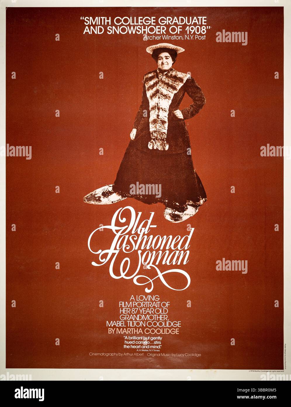 "Old-Fashioned Woman" Documentary Movie Poster - Martha Coolidge (1974 ...