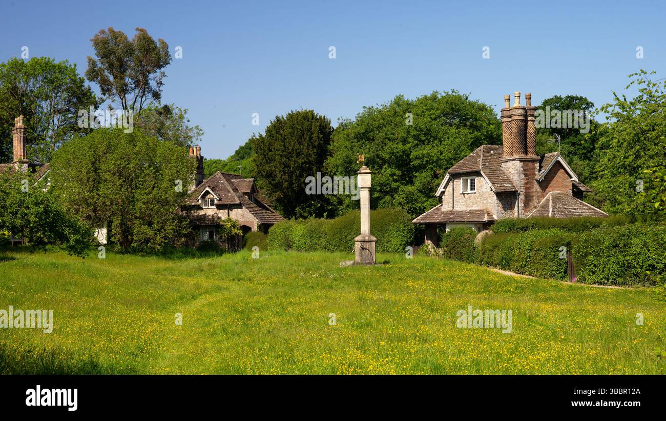 the cottages of Blaise hamlet in Bristol UK Stock Photo - Alamy