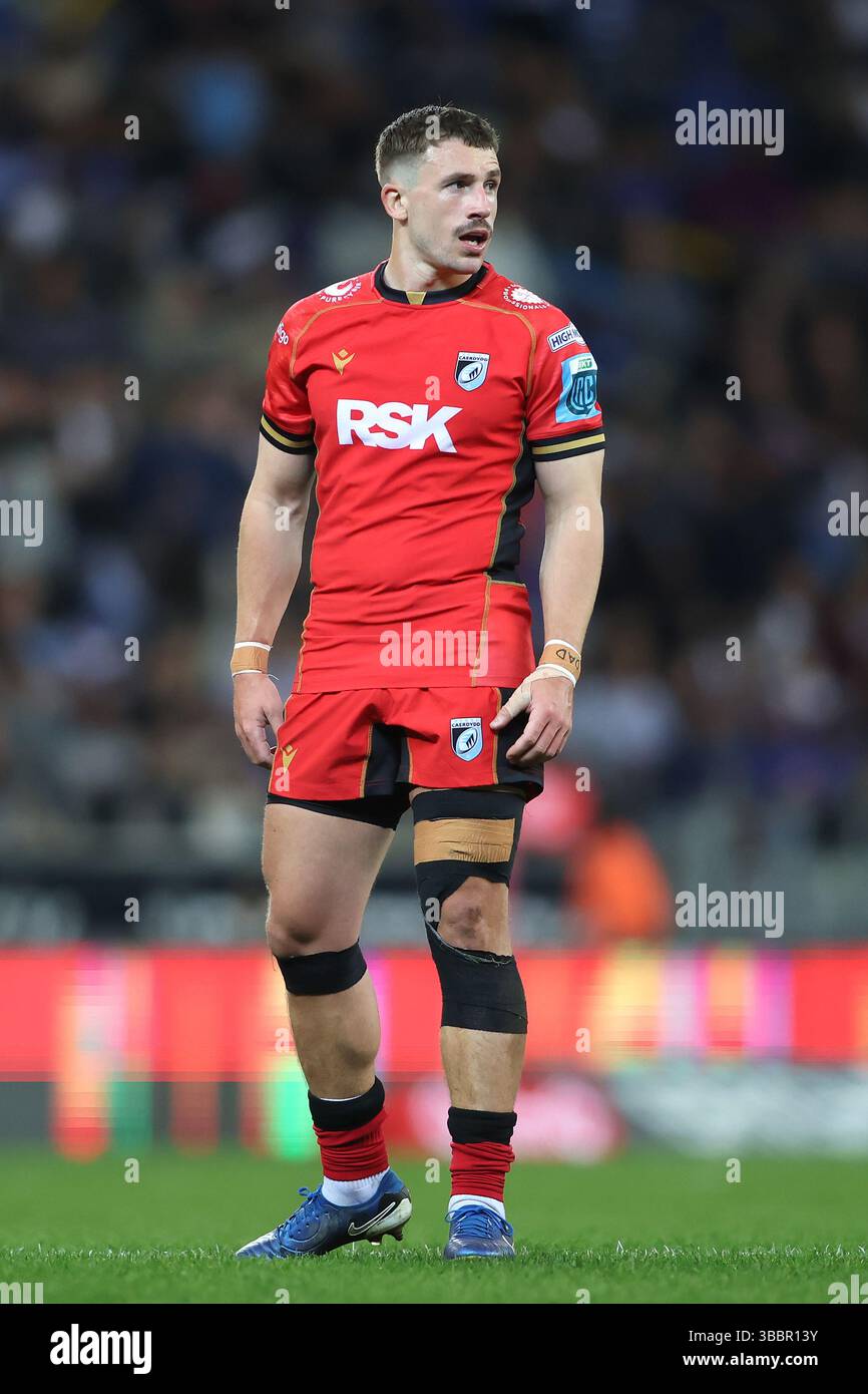 CAPE TOWN, SOUTH AFRICA - MAY 16: Harri Millard of Cardiff Rugby during ...