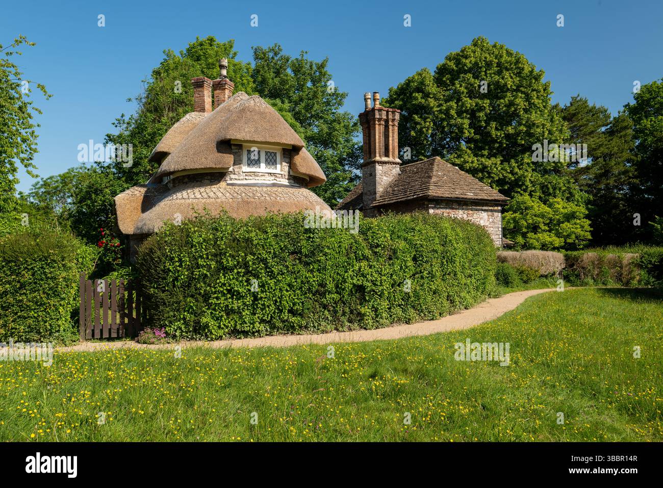 the cottages of Blaise hamlet in Bristol UK Stock Photo - Alamy