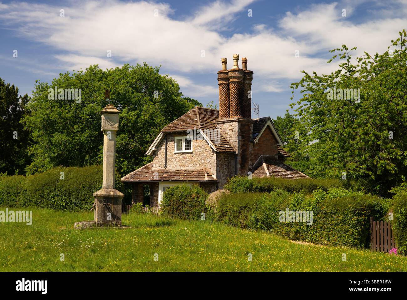 the cottages of Blaise hamlet in Bristol UK Stock Photo - Alamy