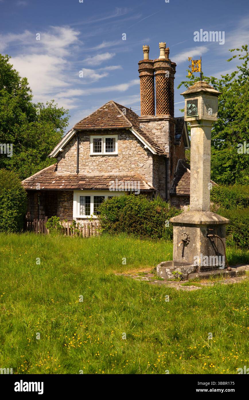 the cottages of Blaise hamlet in Bristol UK Stock Photo - Alamy