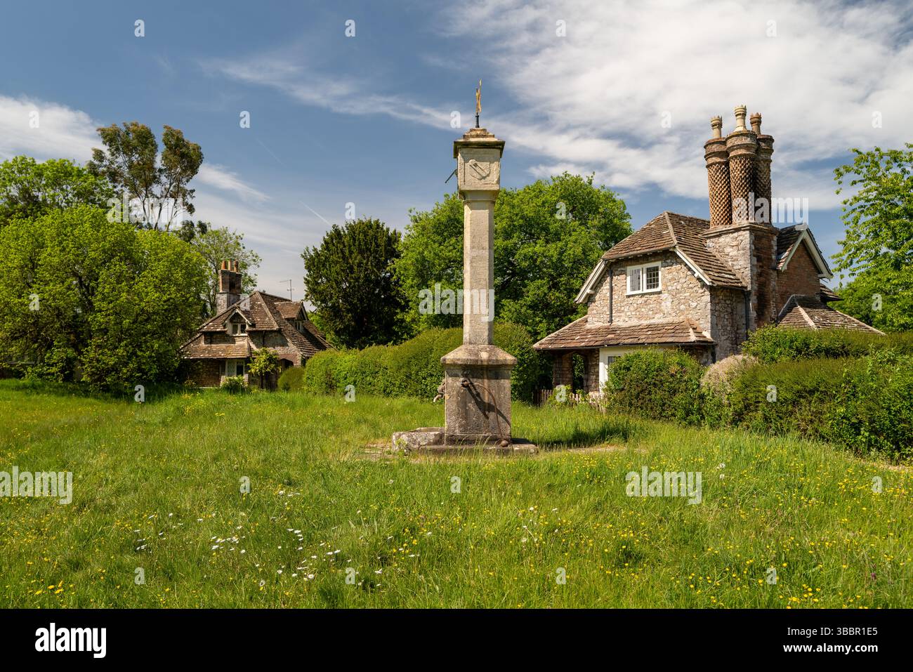 the cottages of Blaise hamlet in Bristol UK Stock Photo - Alamy