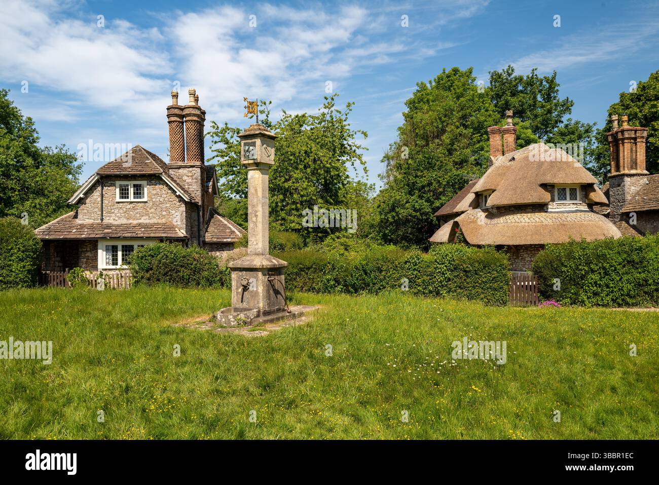 the cottages of Blaise hamlet in Bristol UK Stock Photo - Alamy