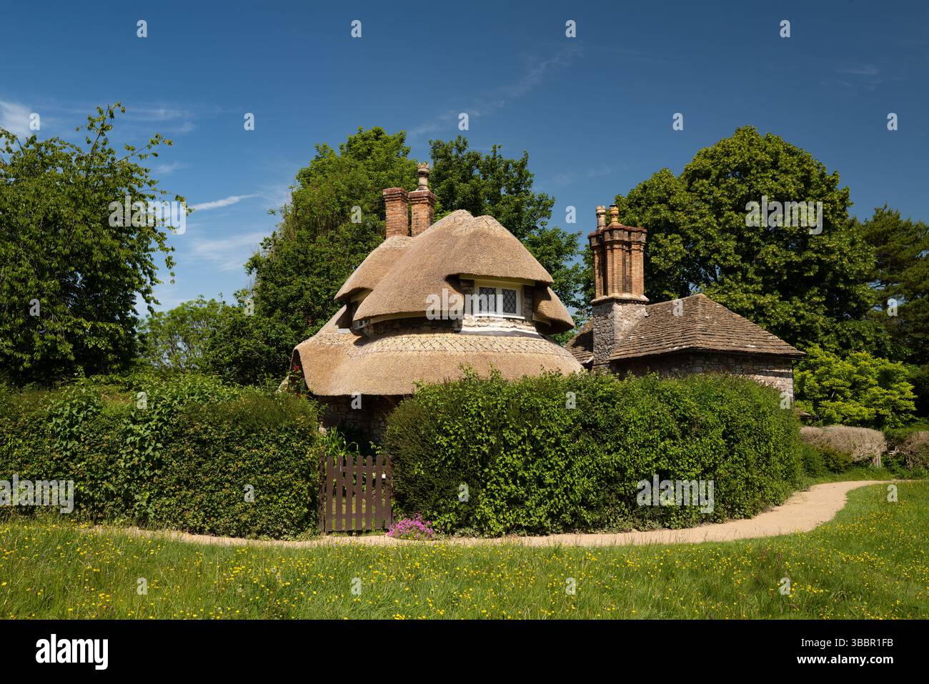 the cottages of Blaise hamlet in Bristol UK Stock Photo - Alamy